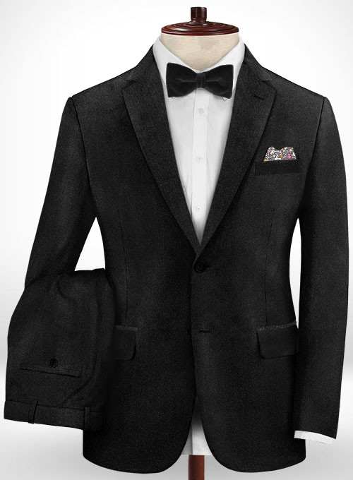 Finn Black Blend Business Men Suits | Slim Fit Tuxedo with 2 Pieces ...