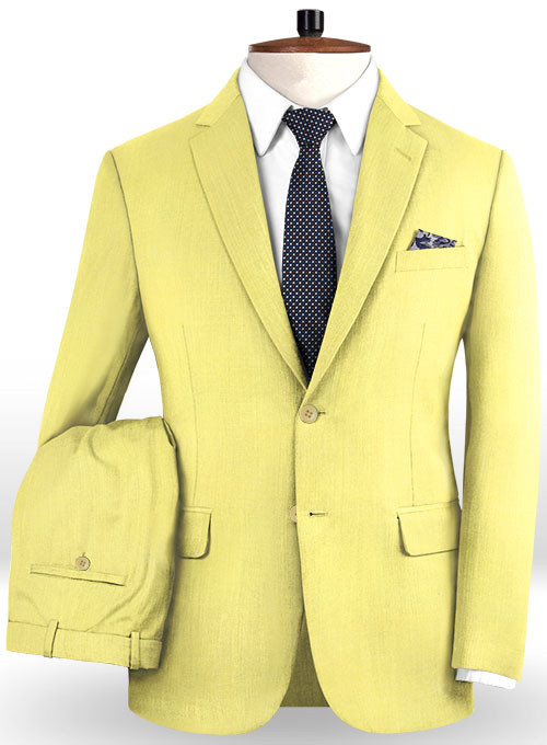Yellow Fashion Prom Suits | Comfortable Two Pieces Tuxedo for Sale ...
