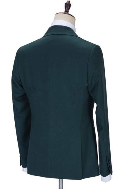 New Arrival Close Fitting Peaked Lapel Ruffles Men Suits for Prom ...